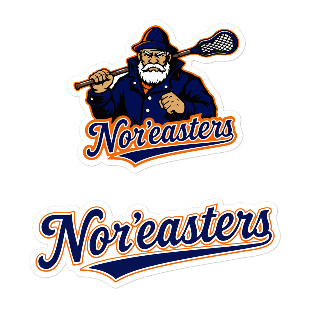 Nor'easters Bubble-free stickers